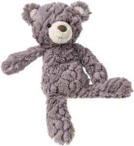 mary meyer putty bear small teddy bear soft toy, grey