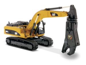 dm diecast masters caterpillar 330d l hydraulic excavator with shear core classics series vehicle