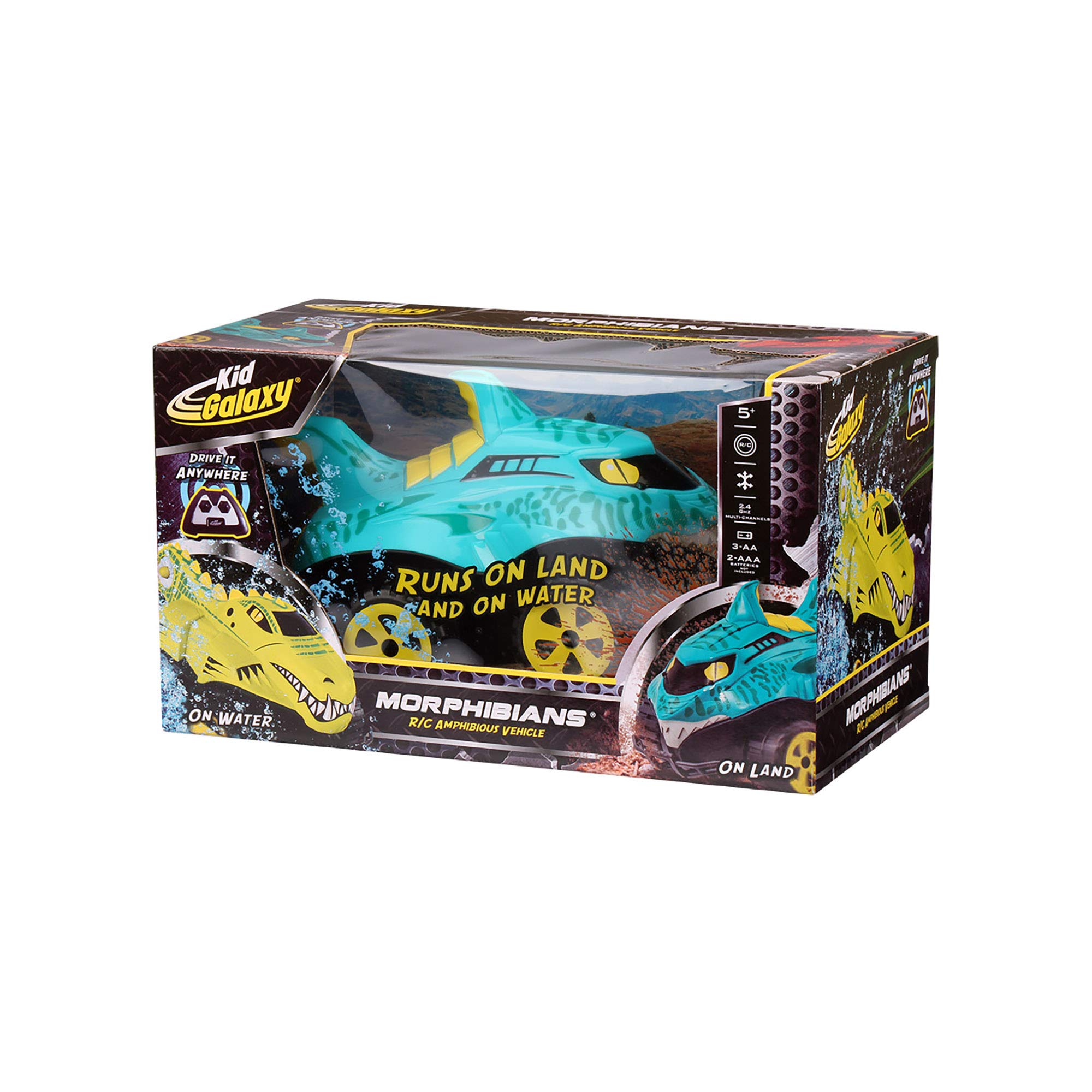 Kid Galaxy 10199 Mega Morphibian Shark Vehicle, Toy