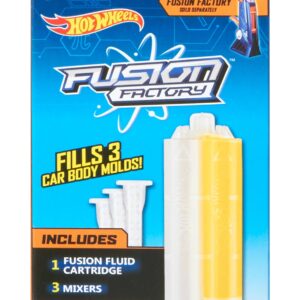 Hot Wheels Fusion Factory Color Refill Kit, Yellow