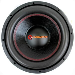 q power 12 inch 3000 watt super deluxe subwoofer dvc car audio sub | qp12-super