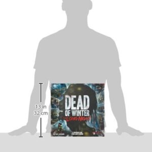 Plaid Hat Games Dead of Winter The Long Night Board Game Expansion - Post-Apocalyptic Survival Game, Strategy Game for Kids & Adults, Ages 13+, 2-5 Players, 1-2 Hour Playtime, Made