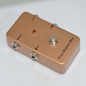 new a/b box guitar pedal switch, true bypass