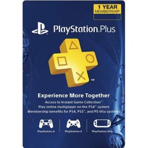 1-year playstation plus membership - ps3/ ps4/ ps vita [digital code]