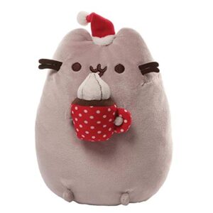 gund pusheen christmas snackable plush