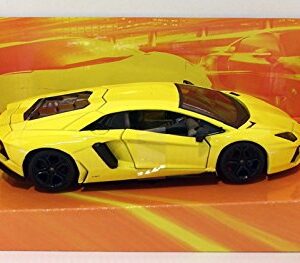 Lamborghini Aventador LP 700-4 Yellow Exotics 1/24 by Maisto 31362