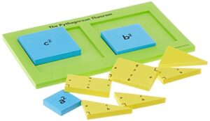 didax educational resources pythagorean theorem tile set 0.63 h x 8.5 l x 10.0 w