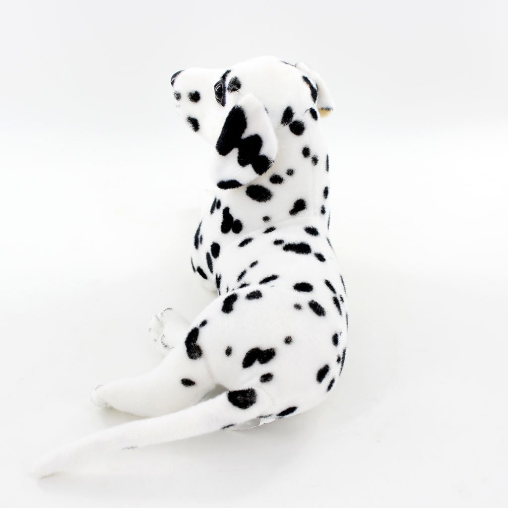 Jesonn Realistic Stuffed Animals Dog Dalmatian Plush Toys (15.3 Inch)