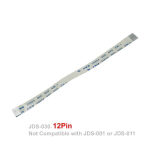 Rinbers® 12 Pin Connector Power Switch Ribbon Cable with Free Opening Tool Screwdriver for Sony Playstation 4 PS4 JDS-011 JDS-030 JDS-040 JDS-050 JDS-055 Controller