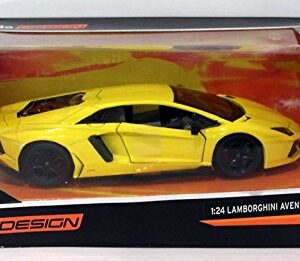 Lamborghini Aventador LP 700-4 Yellow Exotics 1/24 by Maisto 31362