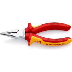 08 26 145 sb needle-nose combination pliers 5, 71" vde-tested in blister packaging