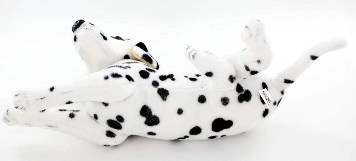 Jesonn Realistic Stuffed Animals Dog Dalmatian Plush Toys (15.3 Inch)