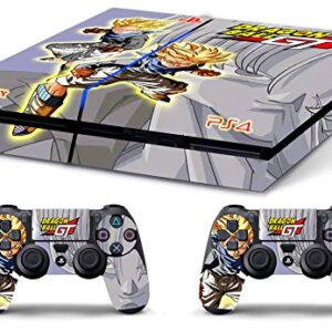 Skin Ps4 Old - Dragonball GT Trunks - Limited Edition Decal Cover ADESIVA Playstation 4 Slim Sony Bundle