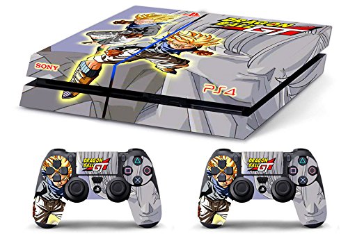 Skin Ps4 Old - Dragonball GT Trunks - Limited Edition Decal Cover ADESIVA Playstation 4 Slim Sony Bundle