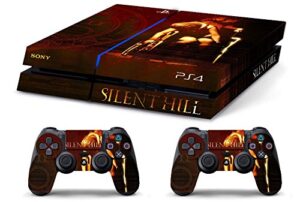 skin ps4 old - silent hill - limited edition decal cover adesiva playstation 4 slim sony bundle