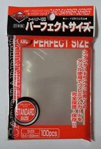 kmc 100 card barrier perfect size (30 packs/total 3000)