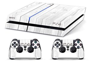 skin ps4 old - white wood texture - limited edition decal cover adesiva playstation 4 slim sony bundle