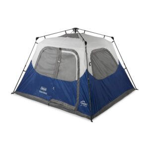 coleman 6-person instant tent blue