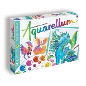 Sentosphère Aquarellum Watercolor Painting Kits (Mythical Animals)