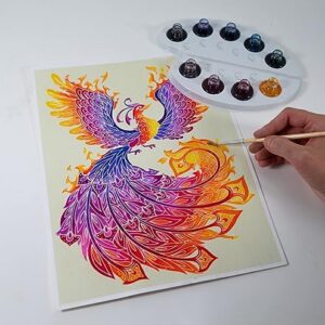 Sentosphère Aquarellum Watercolor Painting Kits (Mythical Animals)