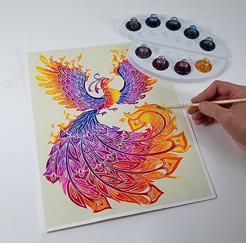 Sentosphère Aquarellum Watercolor Painting Kits (Mythical Animals)