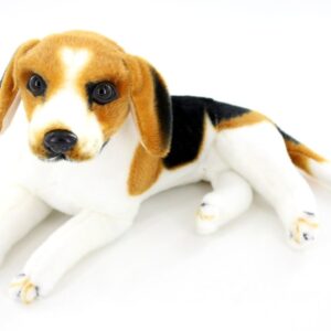 Jesonn Realistic Stuffed Animals Beagle Dog Plush Toys (17.7 Inch)