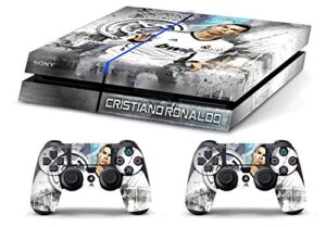 skin ps4 old - cristiano ronaldo real madrid - limited edition decal cover adesiva playstation 4 slim sony bundle