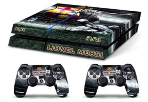 skin ps4 old - lionel messi fc barcellona - limited edition decal cover adesiva playstation 4 slim sony bundle