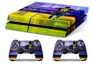 skin ps4 old - lionel messi fc barcellona ultras - limited edition decal cover adesiva playstation 4 slim sony bundle