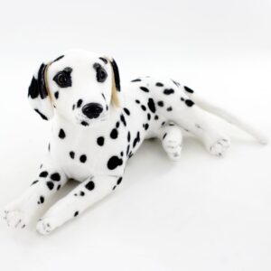 Jesonn Realistic Stuffed Animals Dog Dalmatian Plush Toys (15.3 Inch)