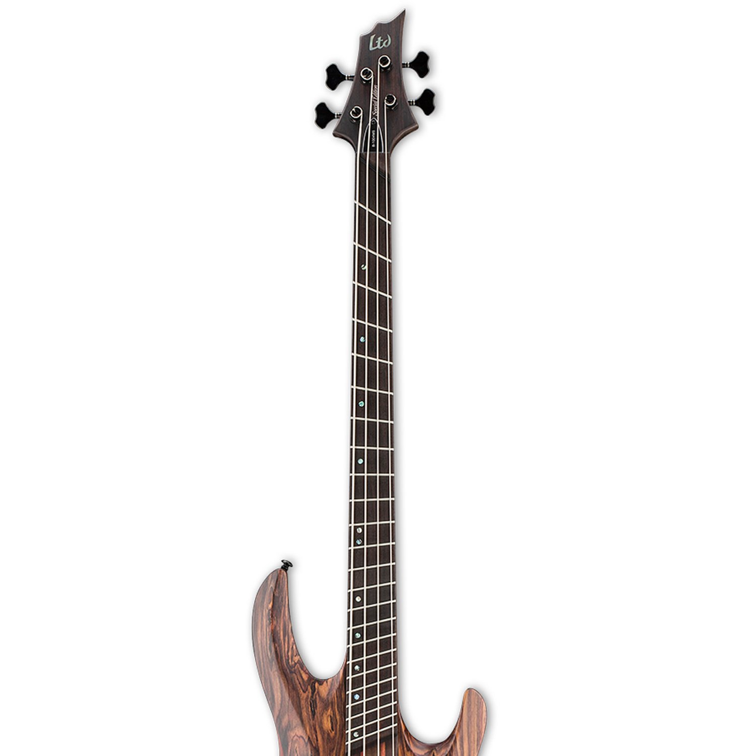 ESP LB1004SEMSRNS-KIT-2 B Series B-1004SE Multi-Scale 4-String Electric Bass Guitar, Natural Satin