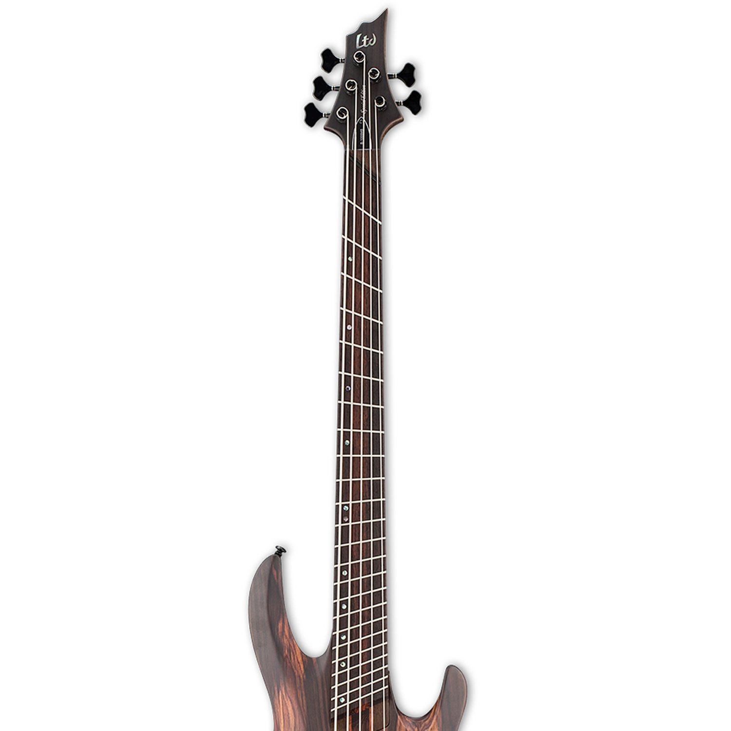 ESP LB1005SEMSRNS-KIT-1 B Series B-1005SE Multi-Scale 5-String Electric Bass Guitar, Natural Satin