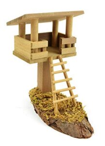 touch of nature mini garden wood treehouse 5 inch 1pc