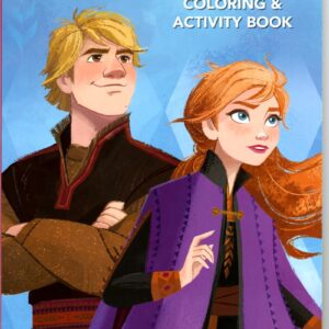 Disney Frozen 2 Coloring Book & Stickers Activity Deluxe Set