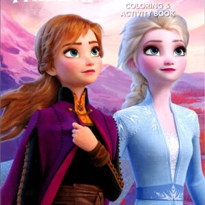 Disney Frozen 2 Coloring Book & Stickers Activity Deluxe Set