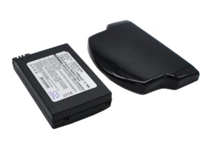 battery for sony psp 2th, silm, lite, sony psp-2000, sony psp-3000, sony psp-3004, psp-s110 (1800mah)