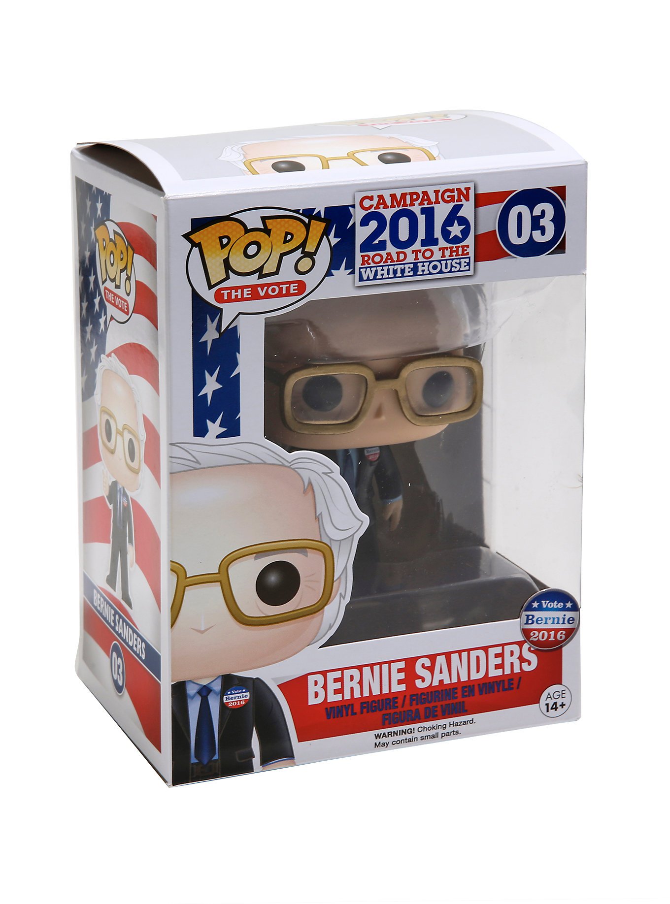 Funko Pop! The Vote - Bernie Sanders Vinyl Figure