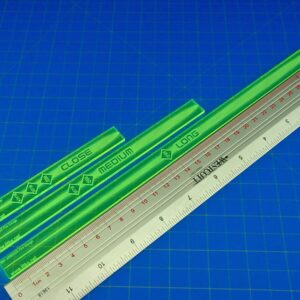 LITKO Multi Range Gauge Set | Long | Close | Medium | Compatible with Star Wars: Armada | 3 Pack (Fluorescent Green)