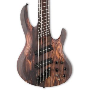 ESP LB1005SEMSRNS-KIT-1 B Series B-1005SE Multi-Scale 5-String Electric Bass Guitar, Natural Satin