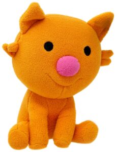 sago mini - jinja the cat mini plush stuffed toy animal (6")