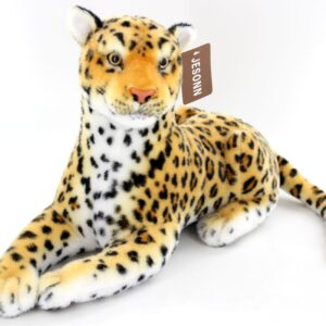 JESONN Stuffed Animals Toys Cheetah Spotted Leopard Plush (18.9 Inches)