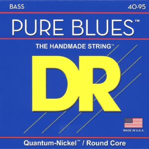 dr strings pure blues victor wooten signature 40-95 bass guitar strings (pbvw-40)