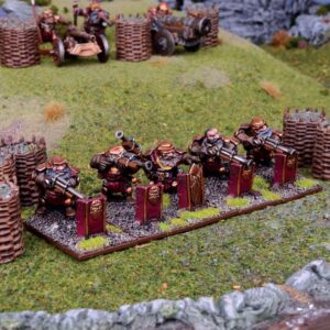 Mantic Games MGKWD101 Dwarf Sharpshooter Troop Miniature, Multi-Colour