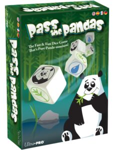 pass the pandas - family-friendly activity, dice rolling game, fun party option, kids' dice game, board game for kids, strategy play, fast-paced fun