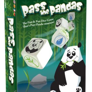 Pass The Pandas - Family-friendly activity, dice rolling game, fun party option, kids' dice game, board game for kids, strategy play, fast-paced fun