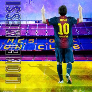 Skin Ps4 Old - Lionel Messi FC BARCELLONA Ultras - Limited Edition Decal Cover ADESIVA Playstation 4 Slim Sony Bundle