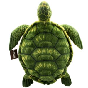 jesonn realistic stuffed marine animals toys turtle plush tortoise (green, 20 inches)