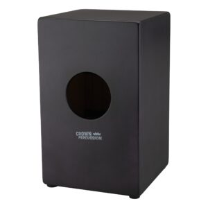 Remo CR-P620-70 Crown Percussion Cajon Drum, Black