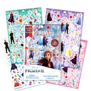 Disney Frozen 2 Coloring Book & Stickers Activity Deluxe Set