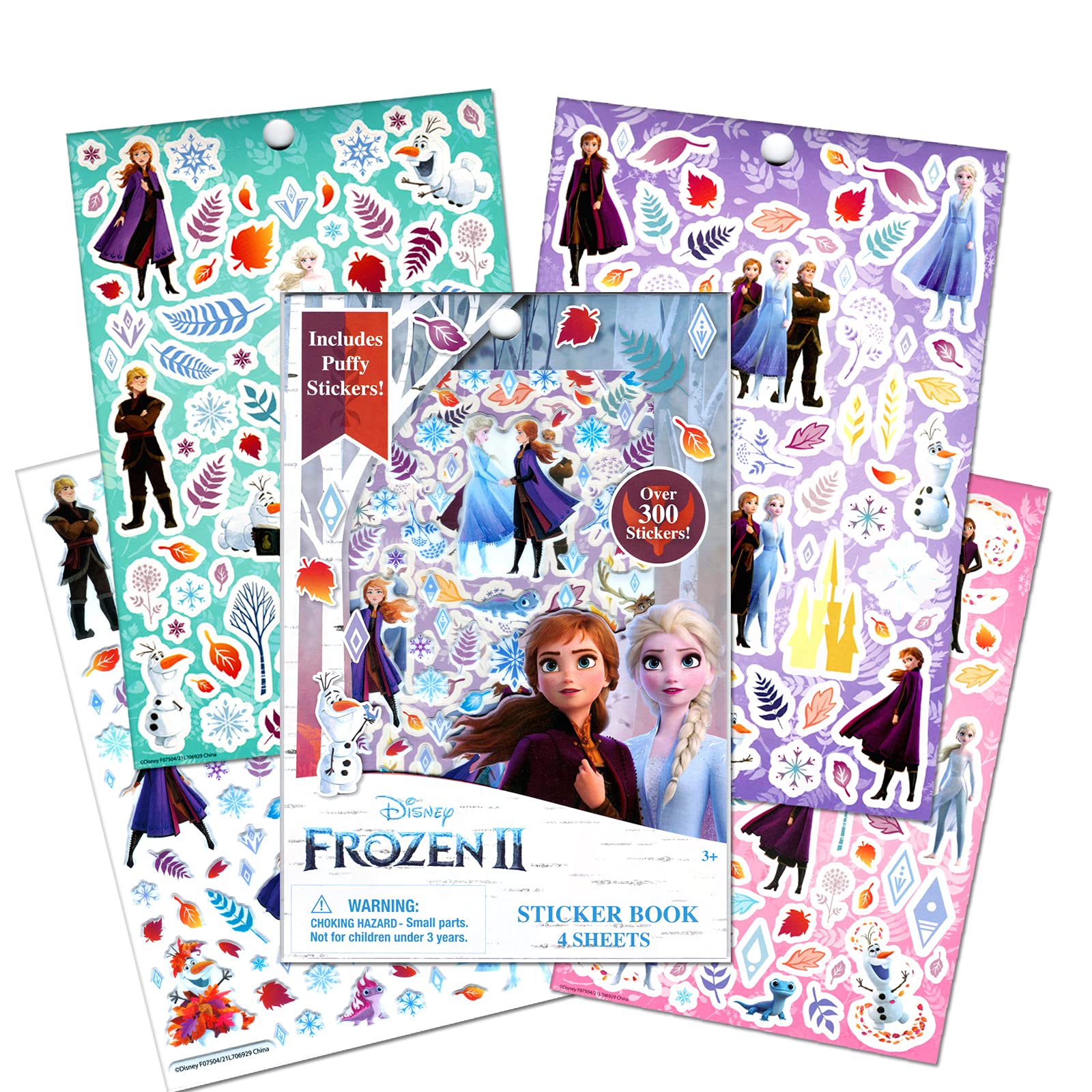 Disney Frozen 2 Coloring Book & Stickers Activity Deluxe Set